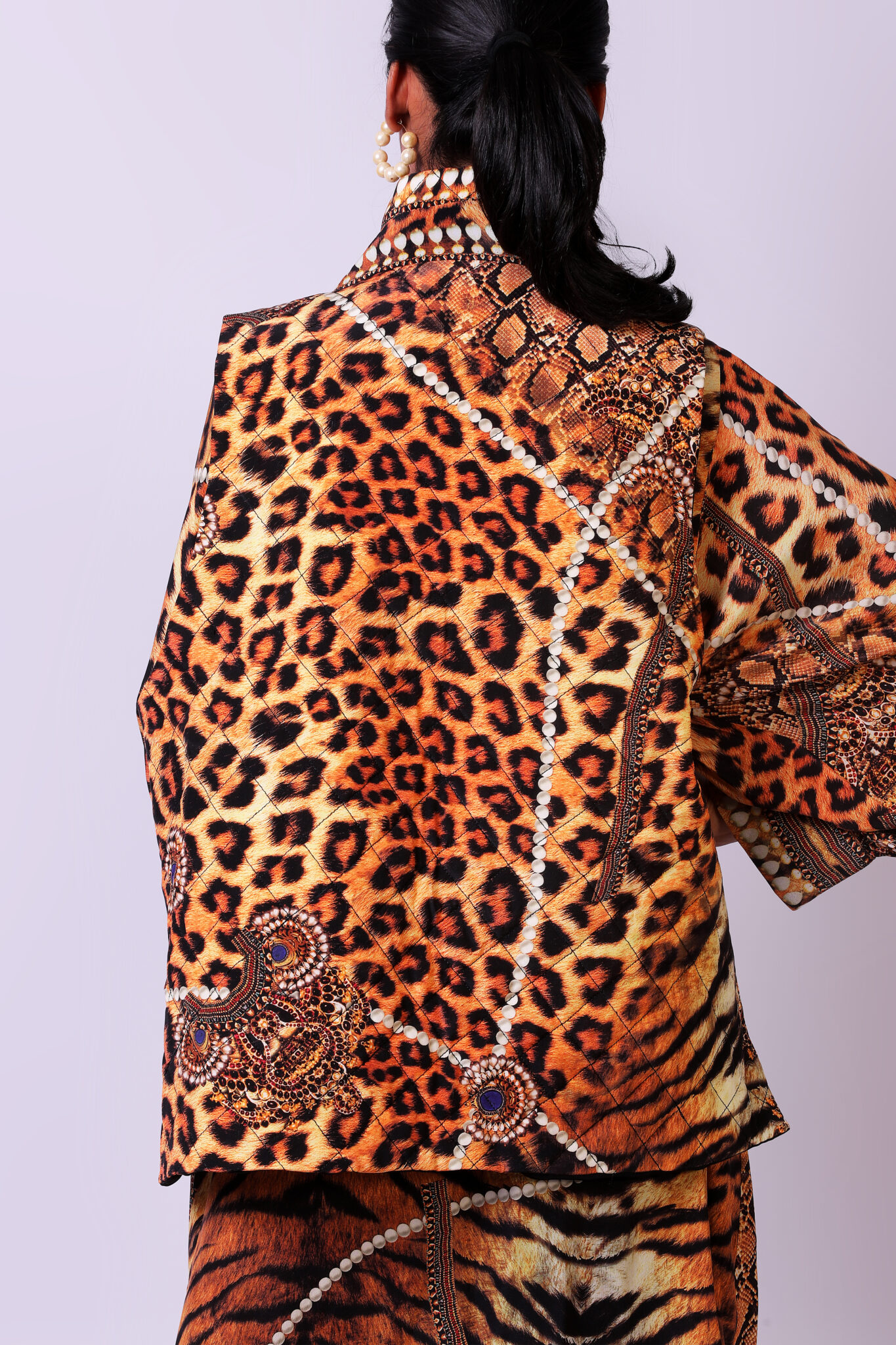 Animal Print Quilted CDC Waistcoat – Burlingtons