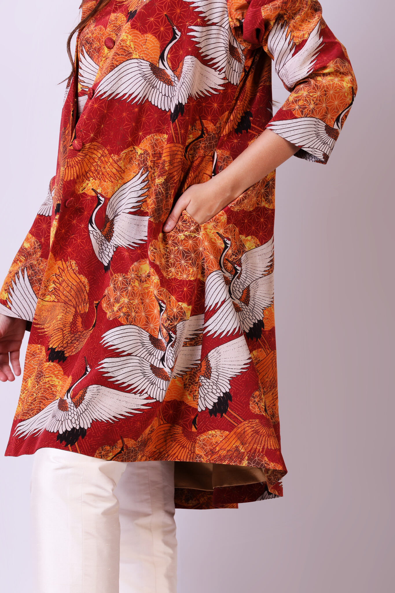 Stork Printed CDC Jacket – Burlingtons