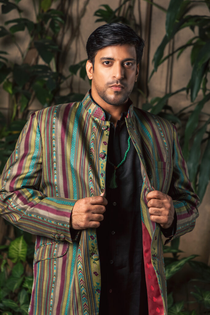 Tibetan Stripe Nehru Jacket – Burlingtons
