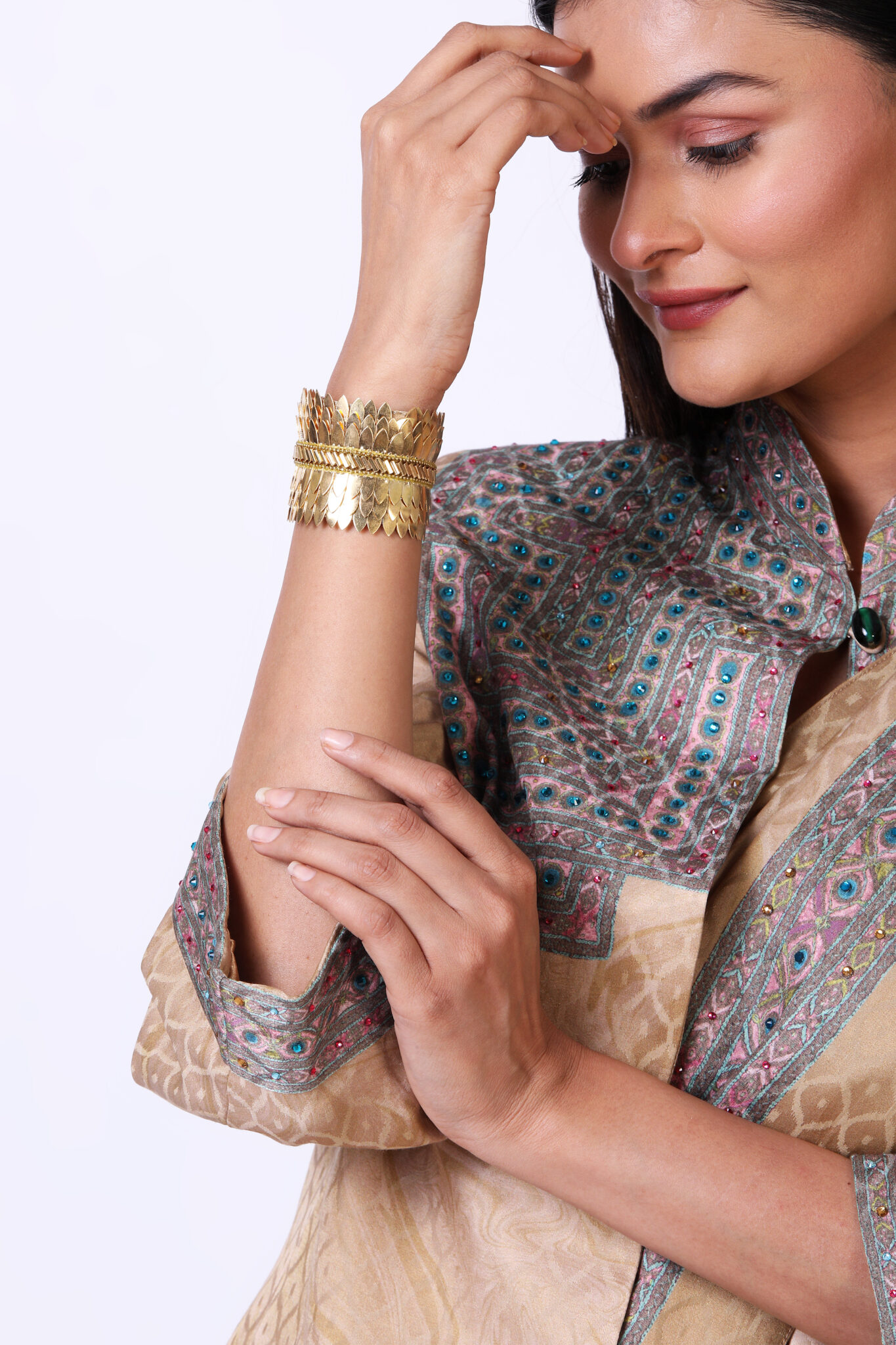 Gold Gilded Snake Scales Bracelet – Burlingtons